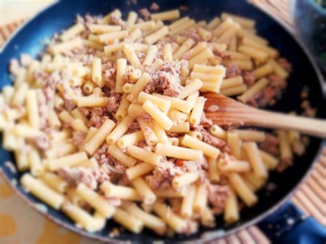 Tysha Na Cucina Macarr O Simples De Atum
