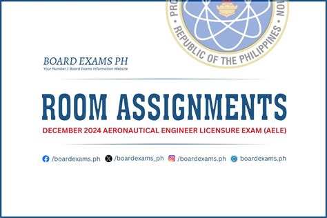 ROOM ASSIGNMENTS Civil Service Exam PH