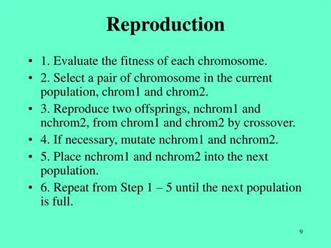 Ppt Comp 578 Genetic Algorithms For Data Mining Powerpoint