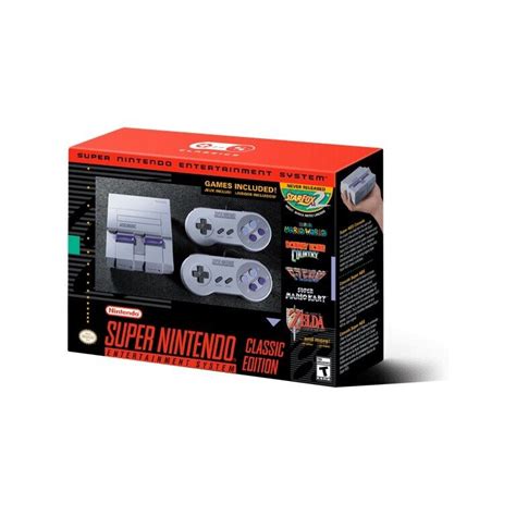 Super Nintendo Entertainment System Classic Edition Snes Mini New In