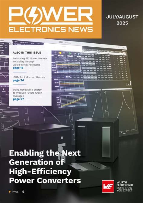 Enhancing Sic Power Modules Through Liquid Metal Packaging Power Electronics News
