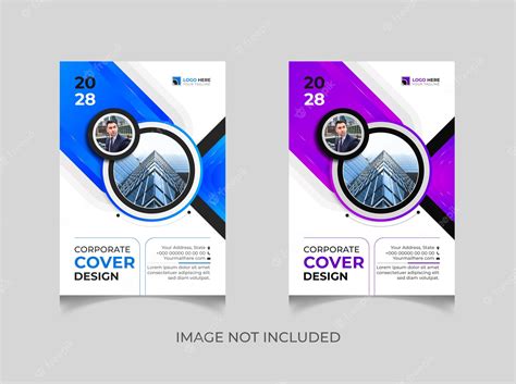 Premium Vector Corporate Modern Book Cover Design Template