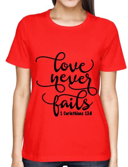Love Never Fails Handmade T Shirt Ebay