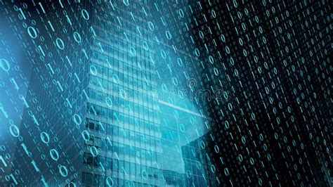 Analytics Software Using New Computer Algorithm Stock Illustration