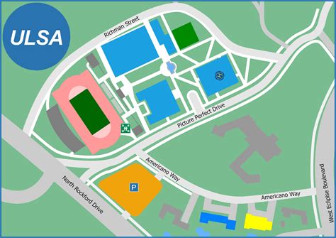 Campus Map Ulsa
