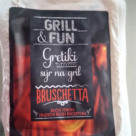 Gretiki Bruschetta Grill And Fun Kalórie Kj A Nutričné Hodnoty
