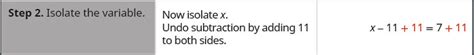 21 Solve Equations Using The Subtraction And Addition Properties Of