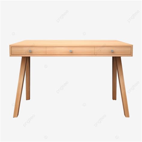 3d 나무 책상 3d 책상 작업 공간 Png 일러스트 및 이미지 에 대한 무료 다운로드 Pngtree