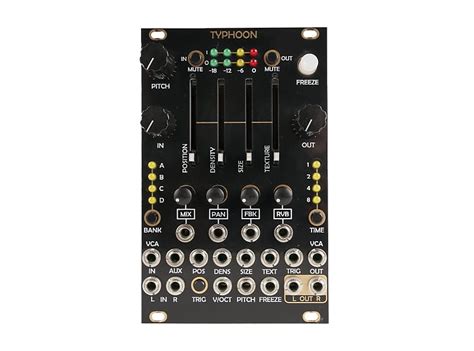 After Later Audio Typhoon Texture Synthesizer USED Reverb