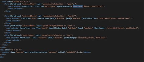 solved i have a angular material date picker as shown in the