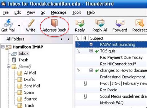 Resource Center Migrating Thunderbird Address Book To Hillconnect