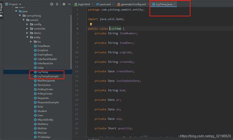 Mybatis Generator 根据数据库表自动生成实体类oracle Mybaties自动生成实体类 Csdn博客
