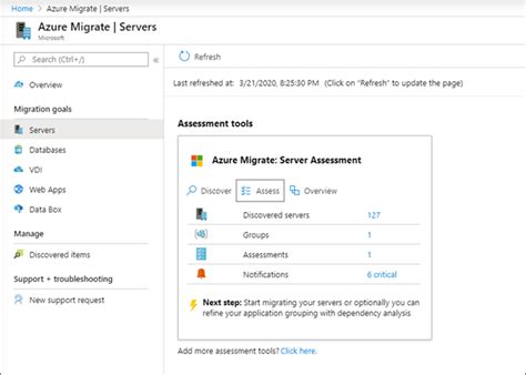 Terminalworks Blog Azure Migrate Assessments Using Server Assessment