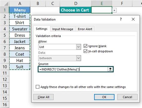 Edit Drop Down List In Excel How To Guide Top Examples