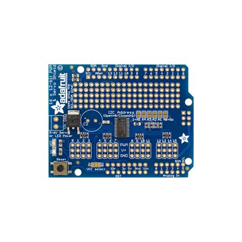 Pwm Expansion Board For Arduino Unsoldered Stelltron