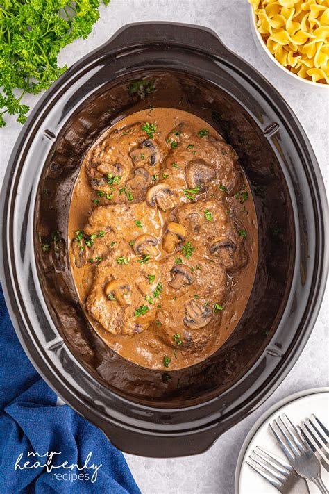 Slow Cooker Cube Steak Recipe My Heavenly Recipes