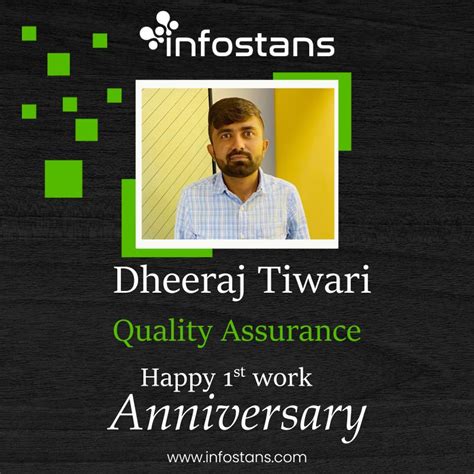 Riya Patel On Linkedin Infostans Workanniversary Dedication Qa