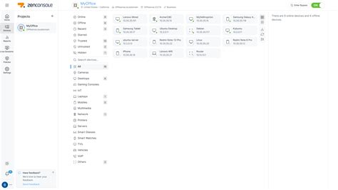 Viewing Devices On Zenconsole Zenarmor