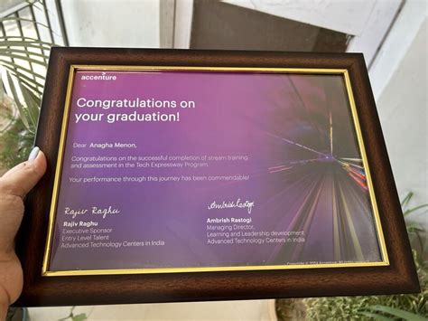 Anagha Menon On Linkedin 3 Month Late Update P Completed My Stream Training At Accenture In Sap