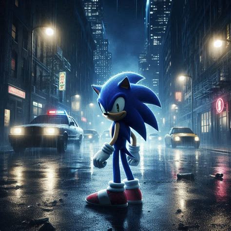 Sonic In A Dark Corrupted City By Ddudegames On Deviantart