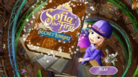🕹️ Play Sofia The First Quest For The Secret Library Game Free Online