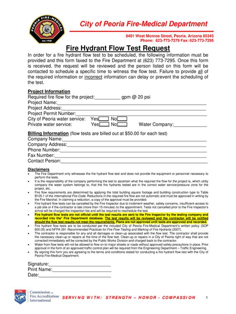 Hydrant Flow Test Report Form At Donte Galiano Blog