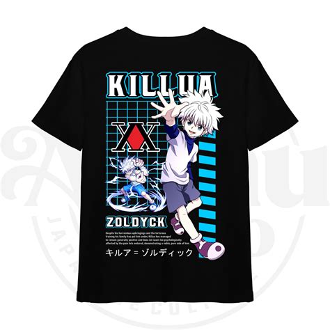 Jual Kaos Anime Killua Zoldyck Hunter X Hunter Shopee Indonesia