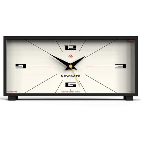 Buy Newgate Thunderbird Mantel Clock Neutral Rocket Dial 28cm Oh Clocks