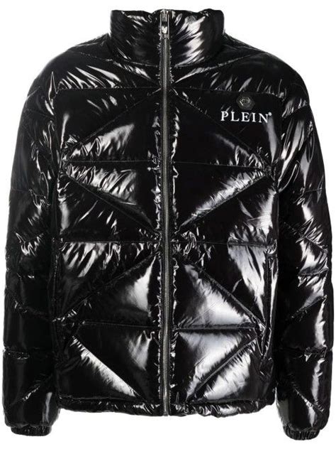 Philipp Plein Padded High Shine Jacket M Philipp Plein Jackets