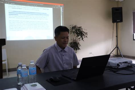 Cas Spearheads Training On Research And Publication Eastern Visayas