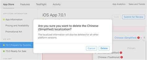 Ios How To Remove Languages In Itunes Store App Description Stack Overflow