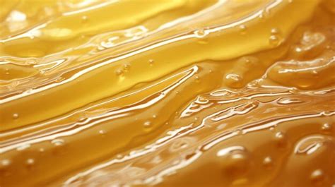 Premium Ai Image The Yellow Pulling Texture Of The Wax Generative Ai