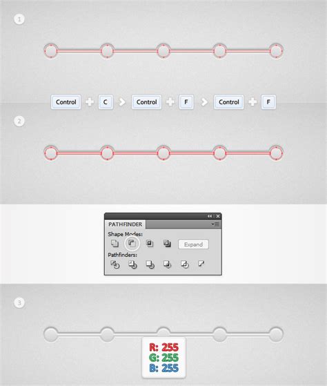 How To Create A Simple Step By Step Progress Bar In Illustrator