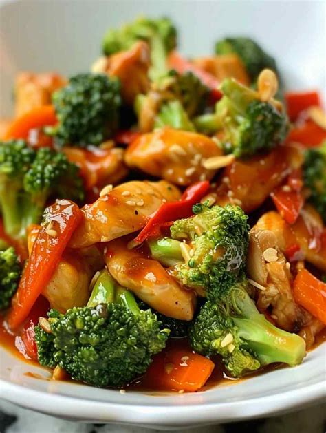 Chicken With Broccoli And Carrot Stir Fry Quick Homemade Recipes