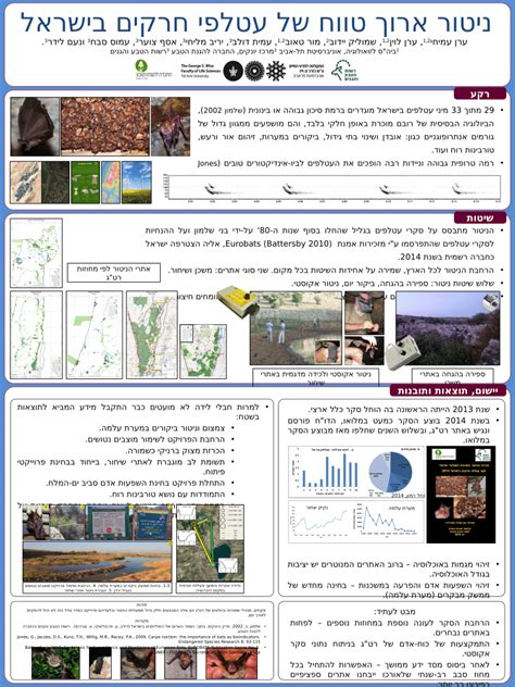 Pdf Long Term Monitoring Of Insectivorous Bats In Israel