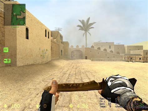 CSS 1337 Hand Skin Tattoo Hands Counter Strike Source Weapon