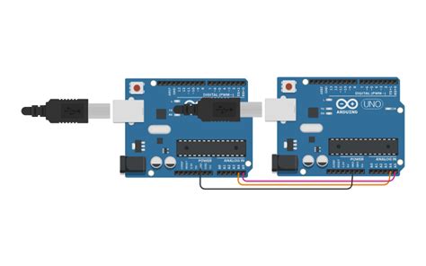 Circuit Design Slaveslave I2c Arduino Tinkercad