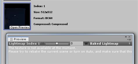 Modifying Data Shown In Baked Lightmaps Open Preview Unity Engine