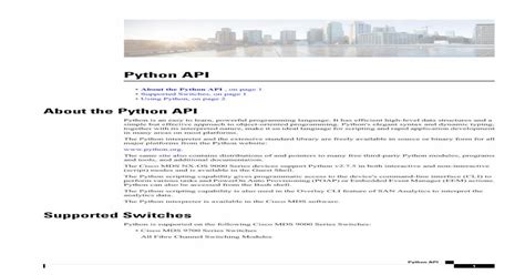 Pdf Pythonapi Ciscopolicy Map Type Network Qos Nw Pfc Policy Map