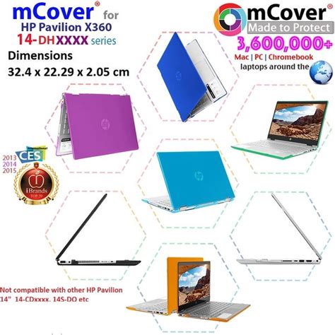 MCover Hard Shell Case For HP Pavilion DHxxxx Series Laptops Not Compatible With ANY