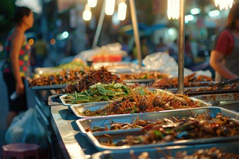 Edible Insects Eating Bugs Eating Insect Snacks Exotic Cuisine As
