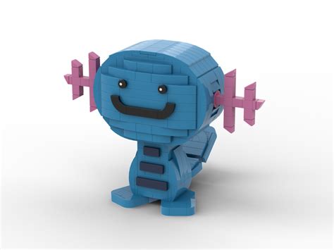 Lego Moc Wooper Pokémon By Brickfolk Rebrickable Build With Lego