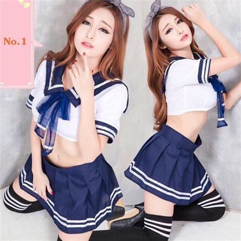 ชุดนักเรียนญี่ปุ่น ชุดนอน คอสเพลย์เซ็กซี่ ราคาถูก