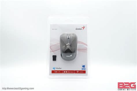 Genius NX-7015 Optical Wireless Mouse Review - Back2Gaming