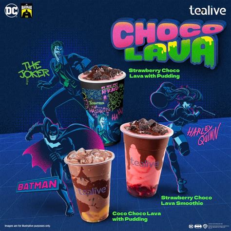 Tealive Choco Lava Series The Joker Inspired Strawberry Chocolate