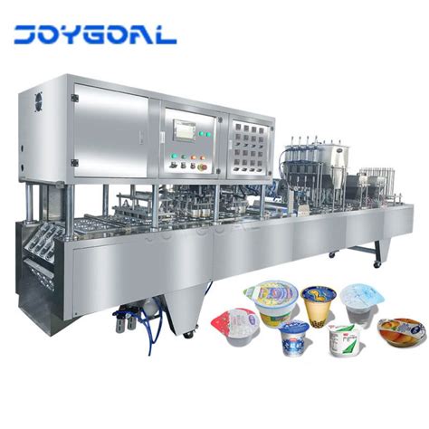 Automatic Uv Sterilization Liquid Solid Particles Cup Sealing Filling