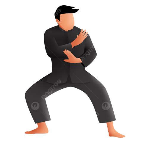 Vektor Pria Pencak Silat Pencak Silat Silat Psht PNG Transparan