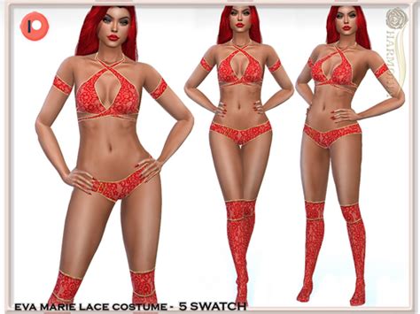 Wwe Wrestler Eva Marie Lace Costume Clothing Loverslab