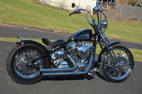 2014 American Classic Motors Rigid Bobber Black Blue 2014 American