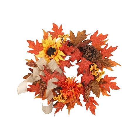 Black Wreath With Branches And Synthetic Flowers Beautiful Decorative